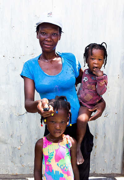 The Self-Portrait Project in Haiti – in pictures