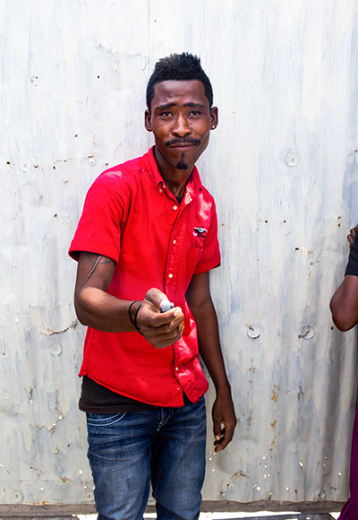 The Self-Portrait Project in Haiti – in pictures