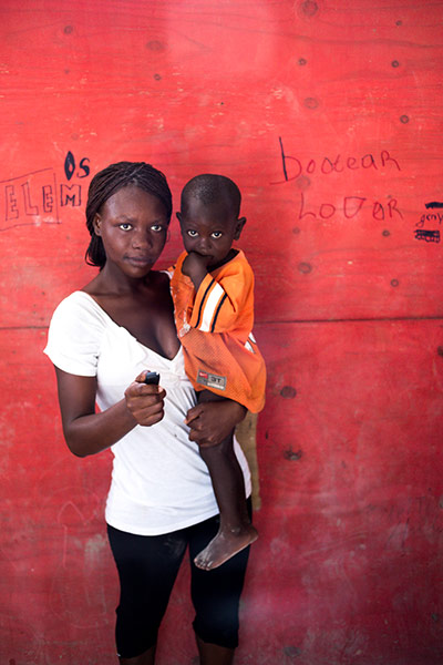 The Self-Portrait Project in Haiti – in pictures