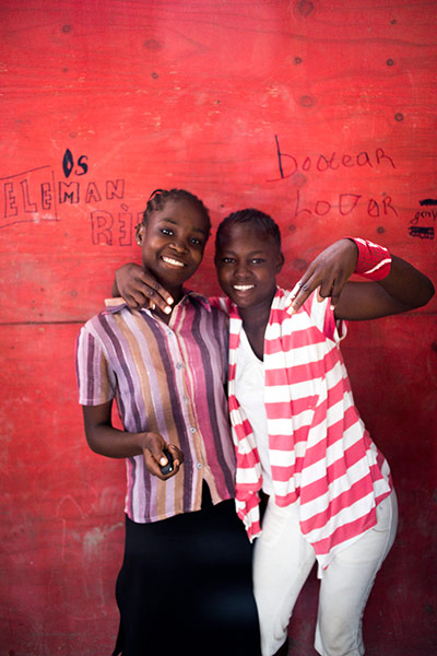 The Self-Portrait Project in Haiti – in pictures