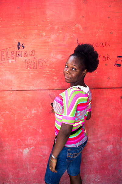 The Self-Portrait Project in Haiti – in pictures