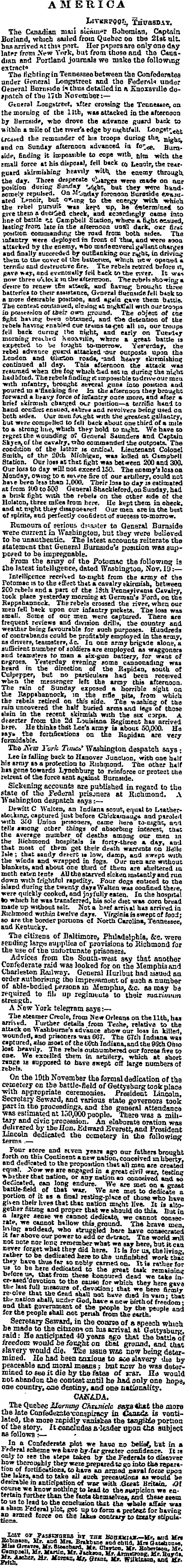 Abraham Lincoln delivers Gettysburg Address | US politics | The Guardian