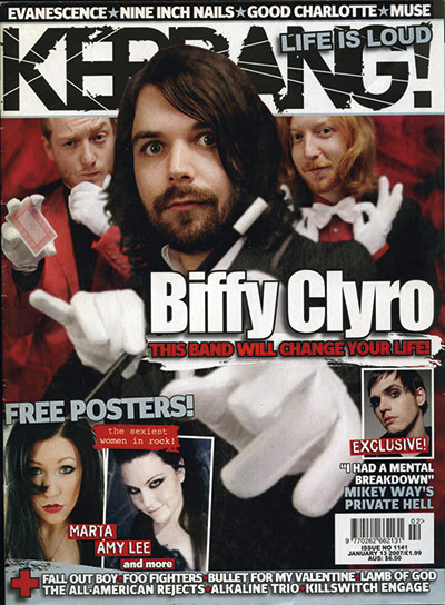 Kerrang!: 30 years of covers - in pictures
