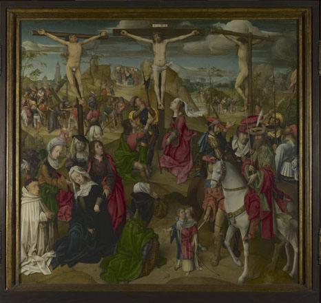 Crucifixion scenes in art