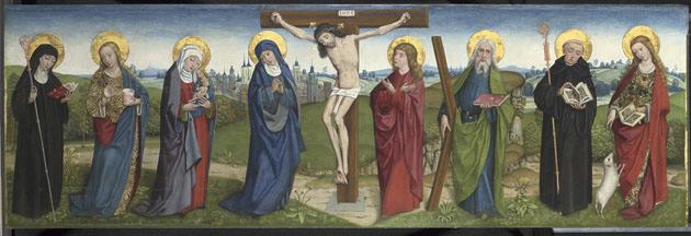 Crucifixion scenes in art