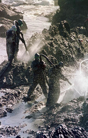 Erika oil spill 1999