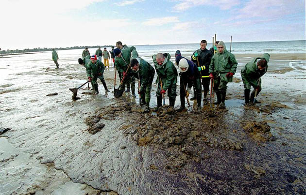 Erika oil spill 1999