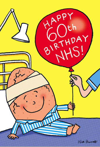 Cartoons to celebrate the NHS at 60