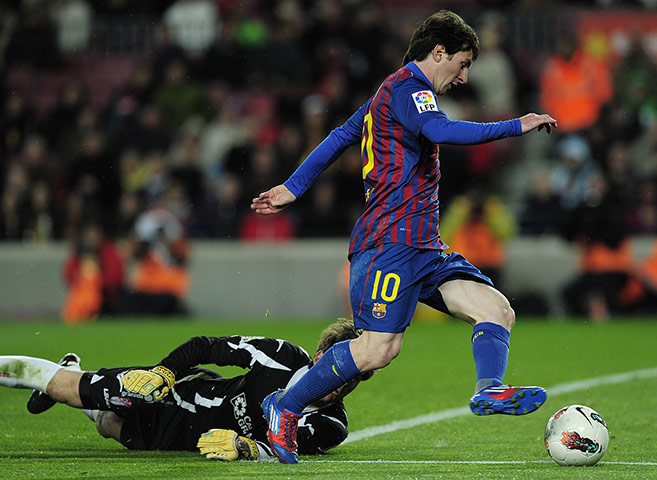 Lionel Messi: Barcelona record-breaker – in pictures