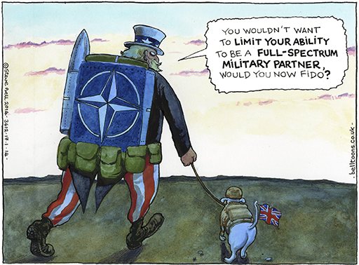Steve Bell on debate about UK’s military capabilities – cartoon. | The ...