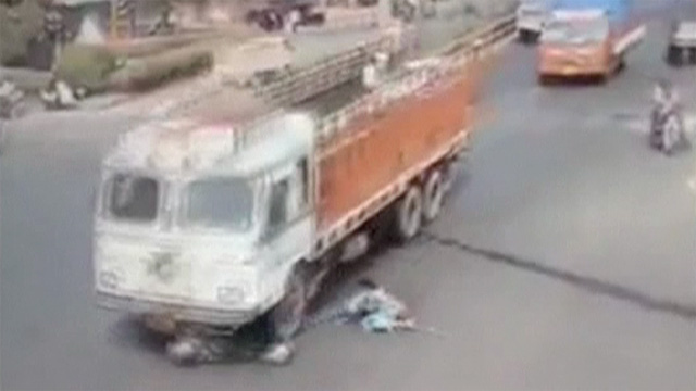 indian girl bike accident