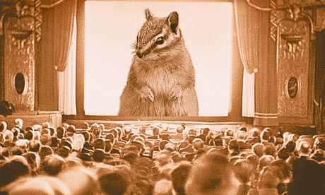 Dramatic Chipmunk Wallpaper