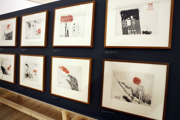 Nottingham art gallery makes a splash with David…