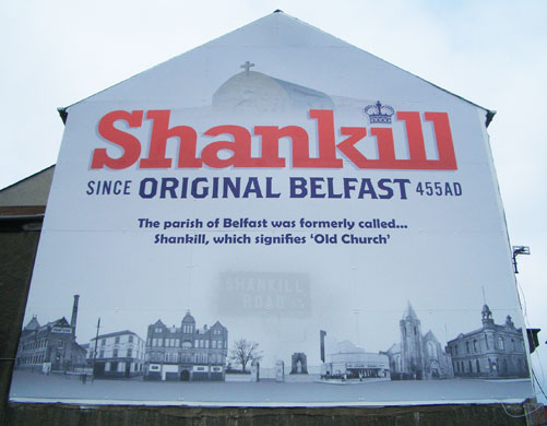 Before and after: Lower Shankill murals redesigns
