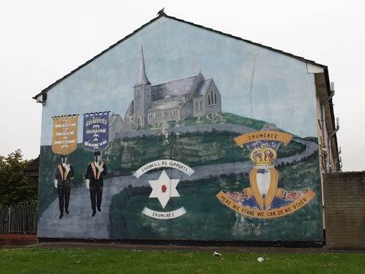 Before and after: Lower Shankill murals redesigns