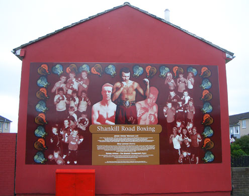 Before and after: Lower Shankill murals redesigns