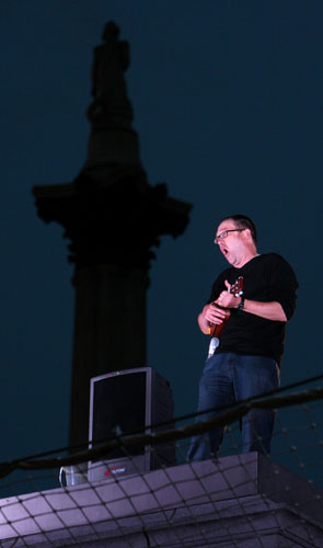 Living statues take their place on Antony Gormley's…
