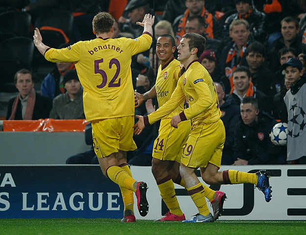Arsenal v Shakhtar Donetsk - in pictures