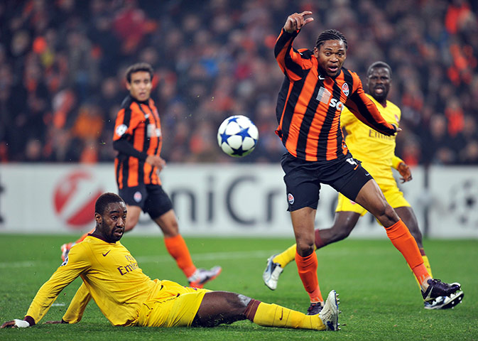 Arsenal v Shakhtar Donetsk - in pictures