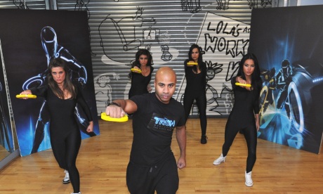 Tron Evolution video game inspires gym class