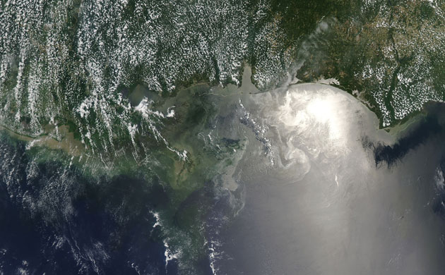 Satellite Eye on the Deepwater Horizon oil spill