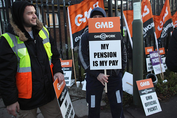 Public sector strikes - in pictures