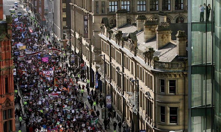 Public sector strikes - in pictures