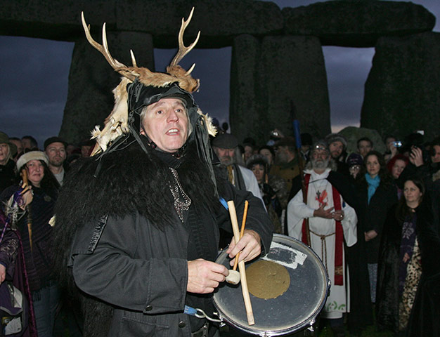 Winter solstice at Stonehenge – in pictures