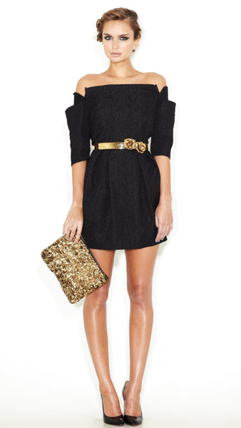 The fashion line-up: little black dresses – in pictures