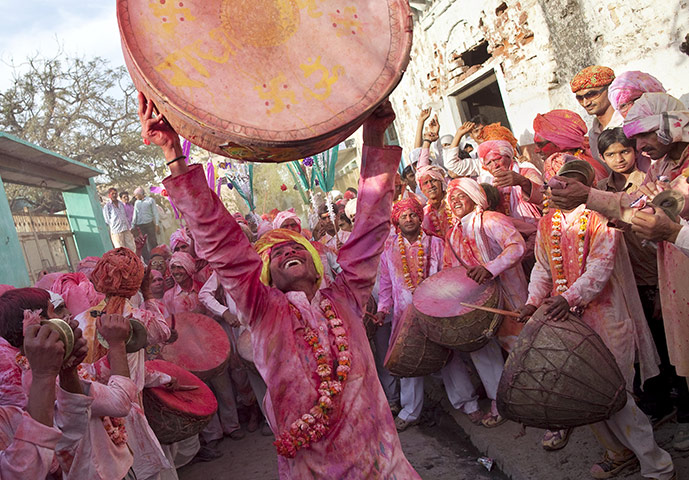 Holi the Hindu festival of colour - in pictures