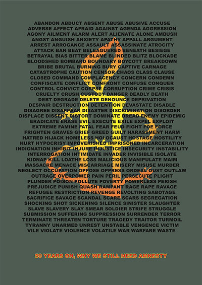 Amnesty International posters - in pictures