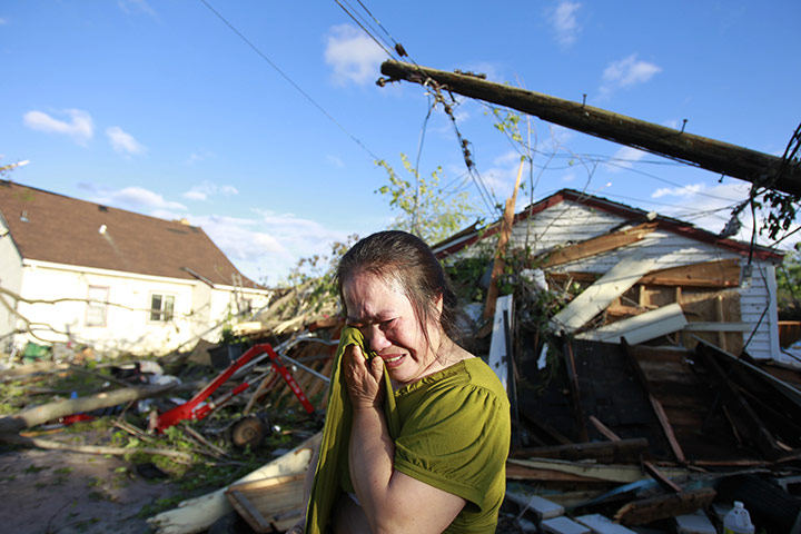 Tornado damage across US midwest – in pictures