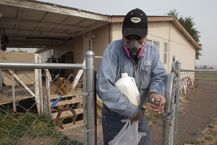Wildfires rage in Arizona – in pictures