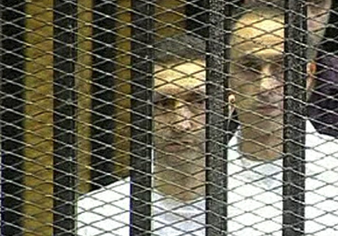 Hosni Mubarak appears in court - in pictures