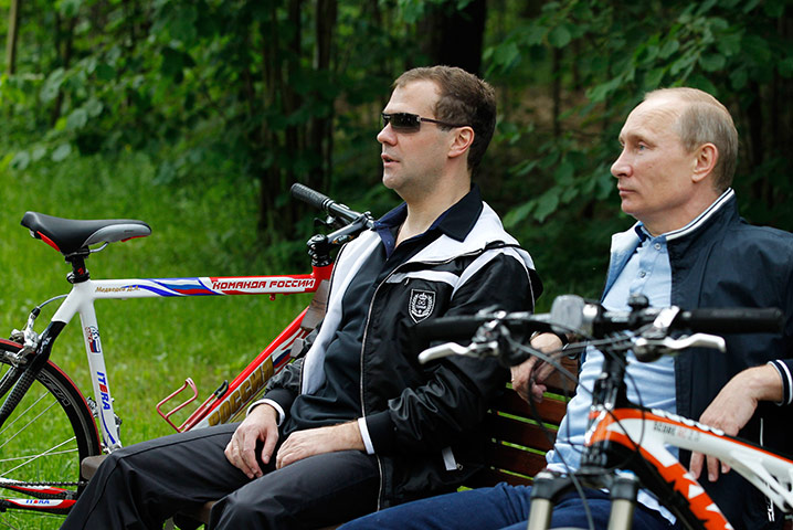 Putin and Medvedev – Russia's dynamic duo in pictures