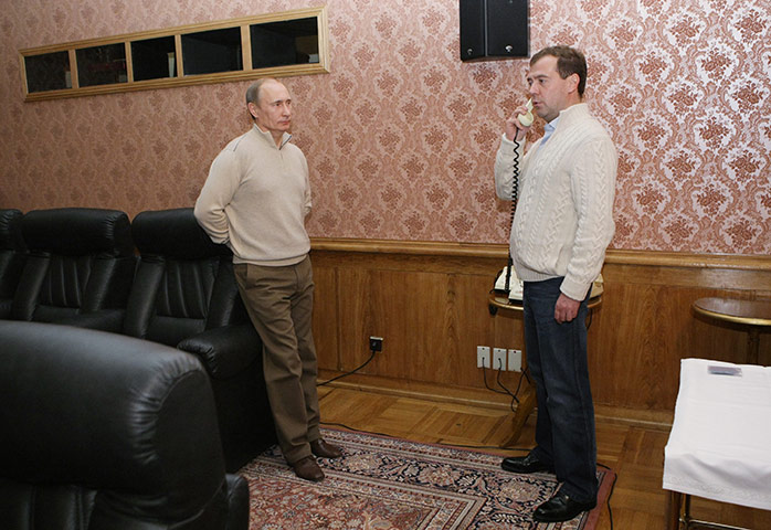 Putin and Medvedev – Russia's dynamic duo in pictures
