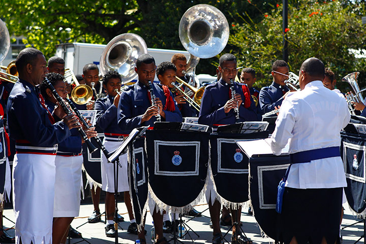 Rugby World Cup 2011: Fiji v Samoa - in pictures