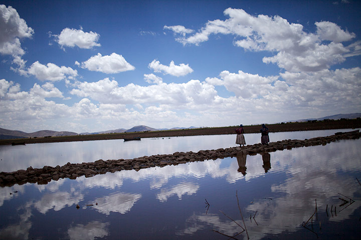 Urban population boom threatens Lake Titicaca - in…