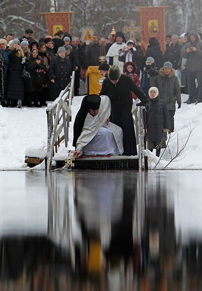 Orthodox Epiphany celebrations - in pictures