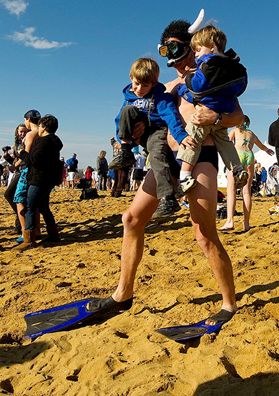 The Maryland Polar Bear Plunge - in pictures