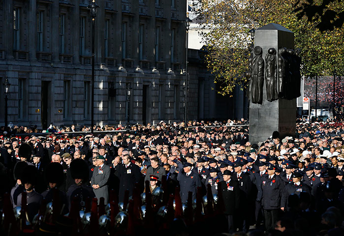 Remembrance Day in the UK - in pictures