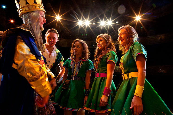A panto's progress: behind the scenes at Robin Hood…