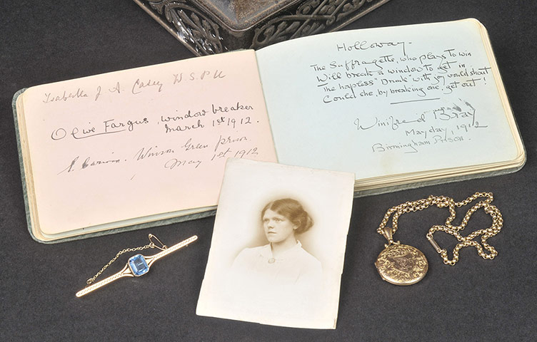 A Suffragette autograph album - in pictures