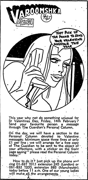 Valentine's Day from days gone by - in pictures