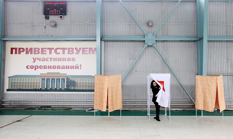 Russia's presidential elections – in pictures