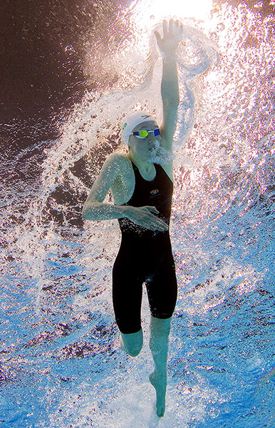 Underwater action at the British Gas Swimming…