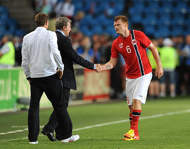 Norway v England - in pictures