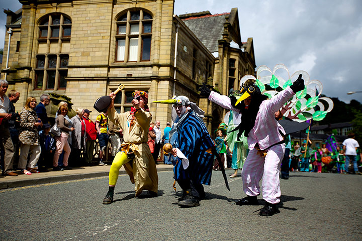 Hebden Bridge Handmade Parade - in pictures