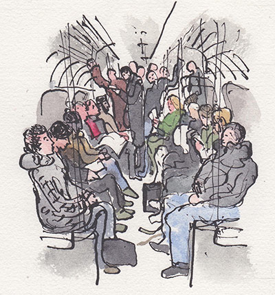 David Gentleman on his year drawing London - gallery