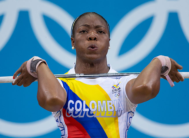 London 2012: The faces of the women's 58kg clean and…